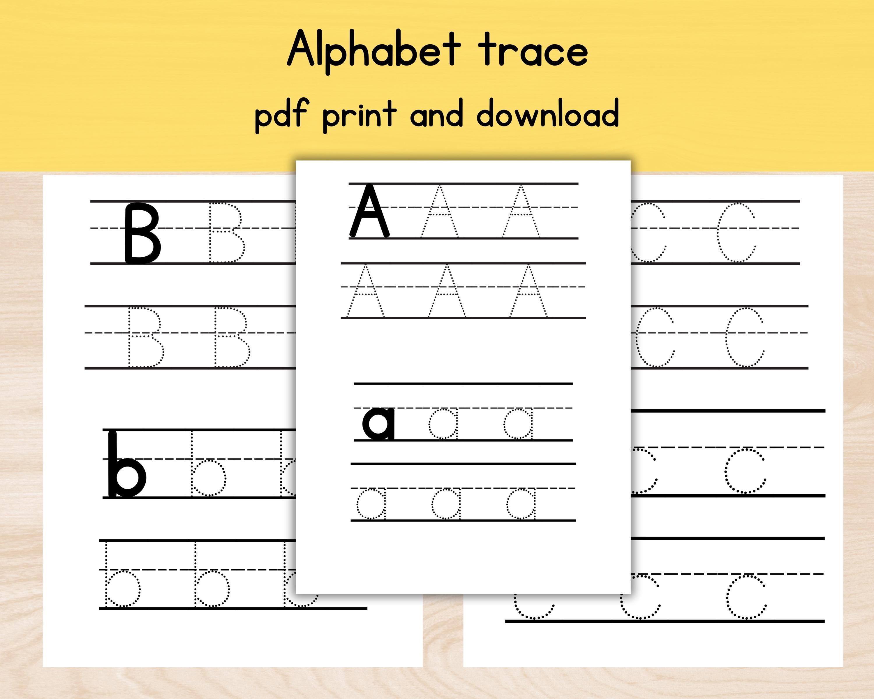 Sight Words Pre-k Kindergarten Spelling Worksheets Alphabet Tracing ...