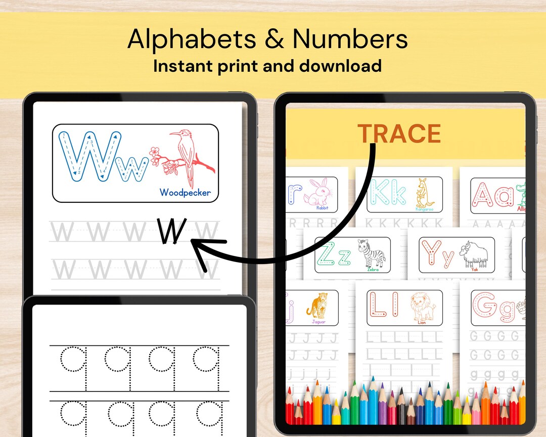 Worksheet for Pre-k Alphabet Letter Tracing Worksheet Activity for Kids ...