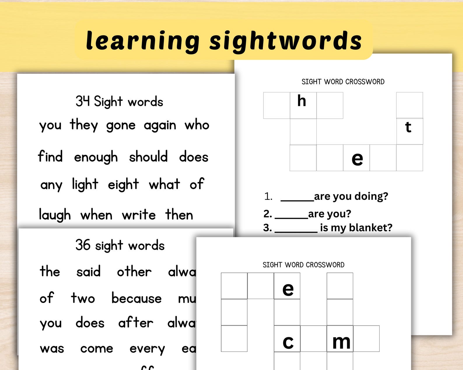 Sight Words 2nd Grade Worksheet and Handwriting and Tracing Sight Words ...