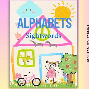 Kindergarten Sight Words Kids Alphabet Sound With Tracing Worksheet for ...