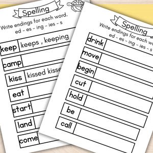 Second Grade Sight Words Spelling Worksheet Trace and Write First Grade ...
