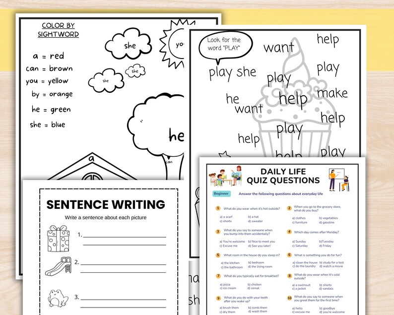 2nd Grade Sight Word Worksheet and Handwriting and Tracing Sight Words ...