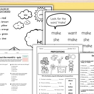 Sight Words 2nd Grade Worksheet and Handwriting and Tracing Sight Words ...