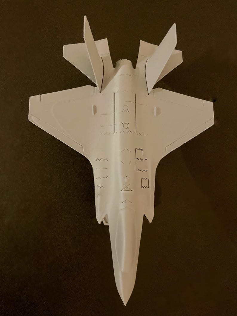 F-35 Fighter Jet Model | 3D Printed Aircraft Display - Etsy Australia