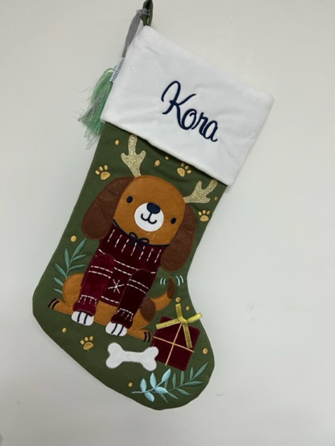 Personalized Stephen Joseph Christmas Stocking Dog - Etsy