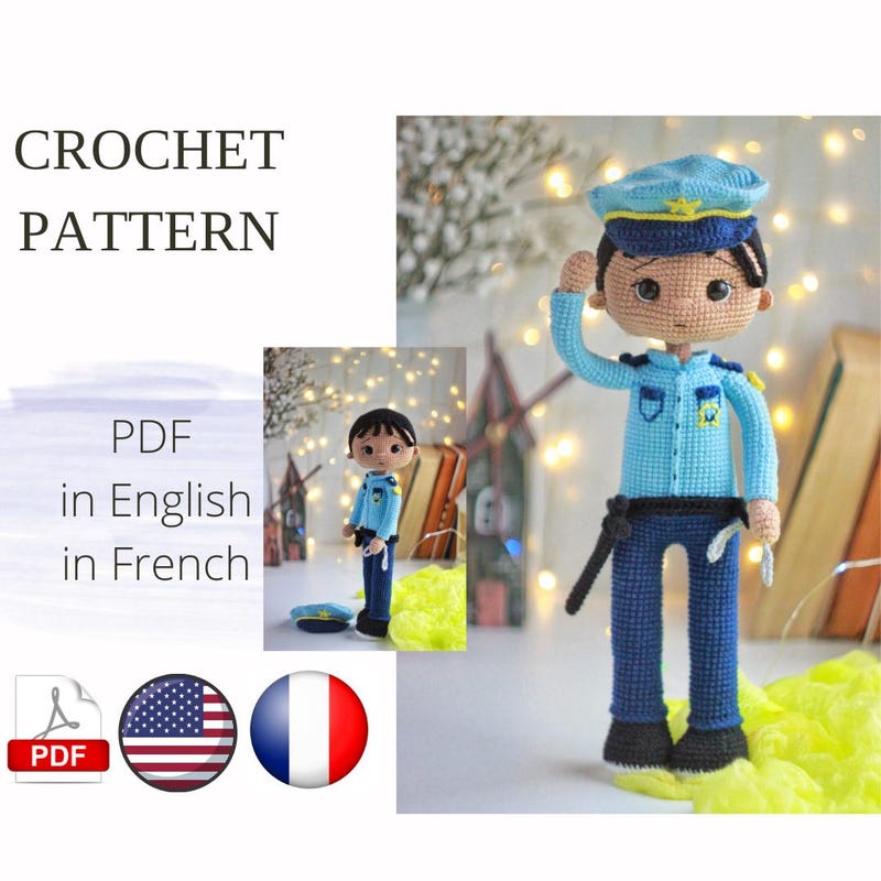 Police Knitting Patterns - Etsy