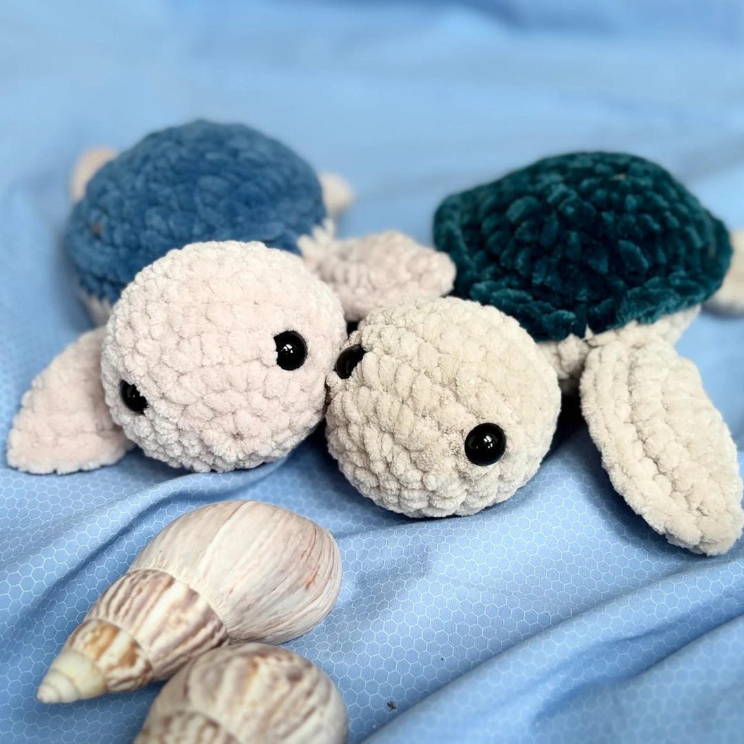 Amigurumi Turtle, Turtle Crotchet Pattern, Cute Turtle Wool Handmade ...