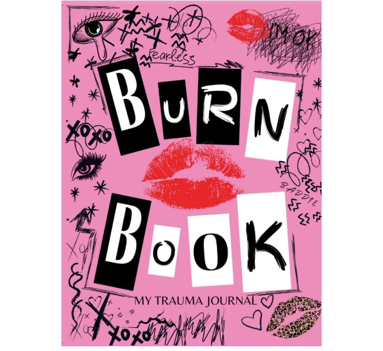 Burn Book: My Trauma Journal - Etsy