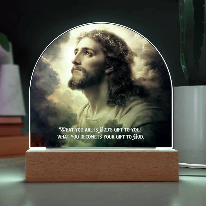 Jesus Lamp - Etsy