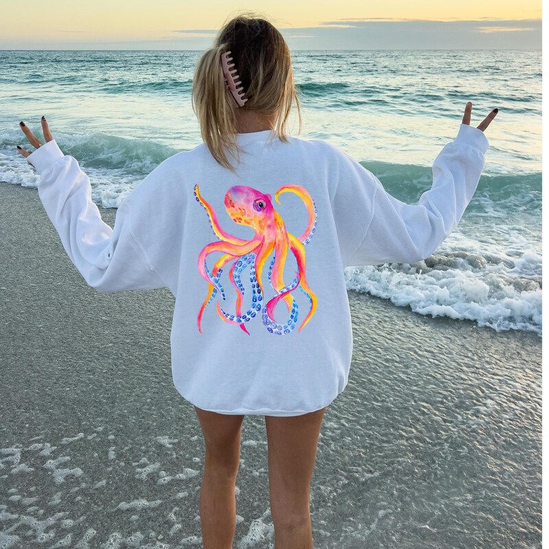 Octopus Sweater - Etsy