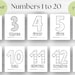 Baby's First ABC 123 Book, Baby Shower Activity, Printable Alphabet ...