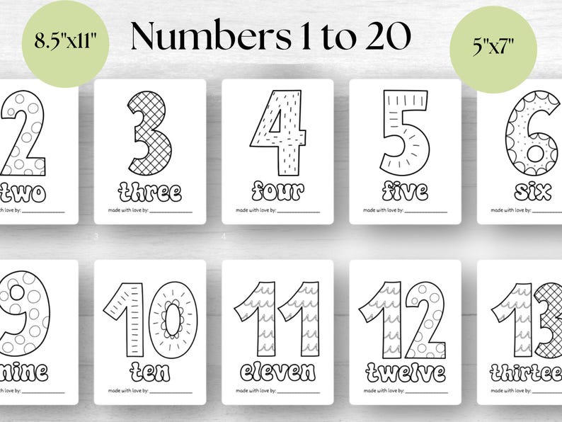 Baby's First ABC 123 Book, Baby Shower Activity, Printable Alphabet ...