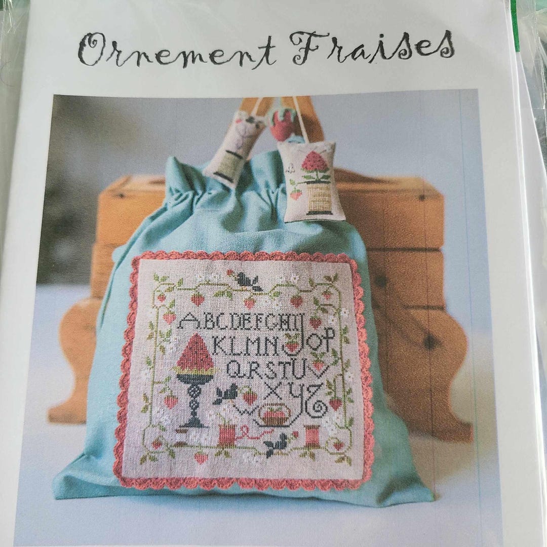 Tralala Collection Cross Stitch Pattern Ornement Fraises Cross Stitch ...