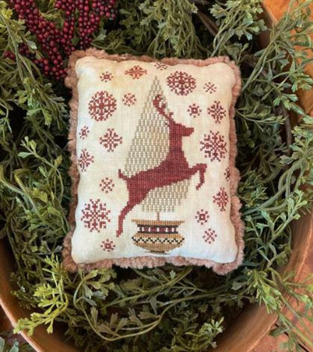Mary Allcorn Prancer Pattern Hobby House Press Cross Stitch Pattern - Etsy