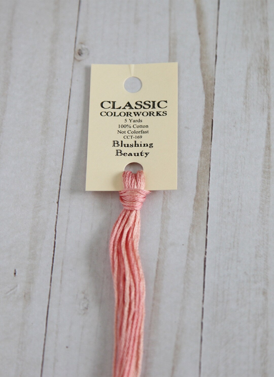 Blushing Beauty Classic Colorworks Hand-dyed 6-strand 100% Cotton Cross ...