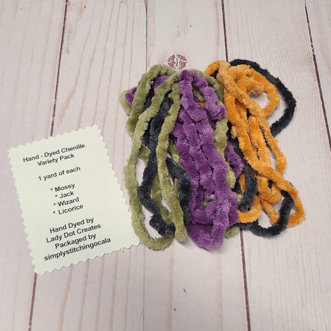 Lady Dot Creates Chenille Variety Pack Halloween Wizard - Etsy