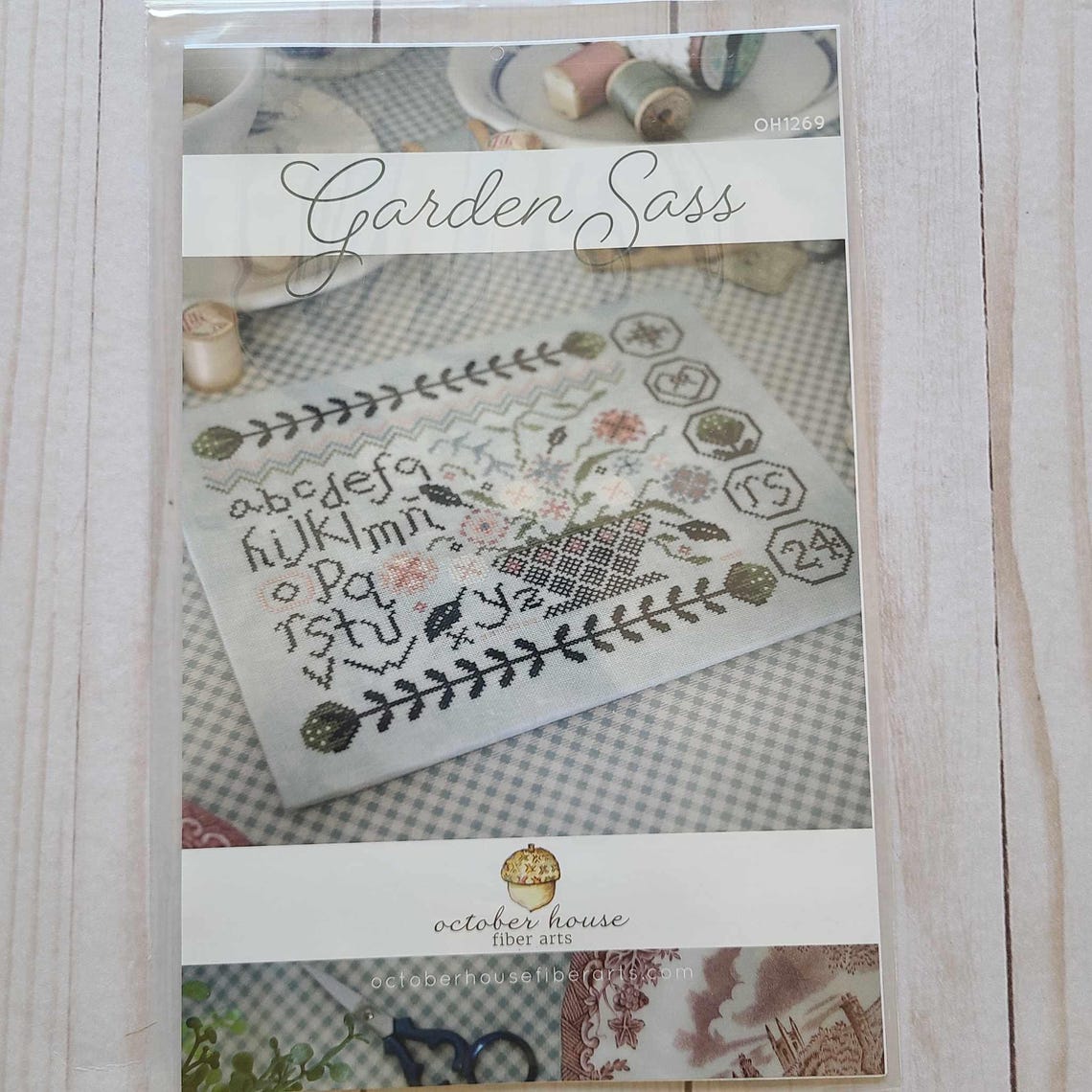 Garden Sass October House Fiber Arts Cross Stitch Pattern - Etsy