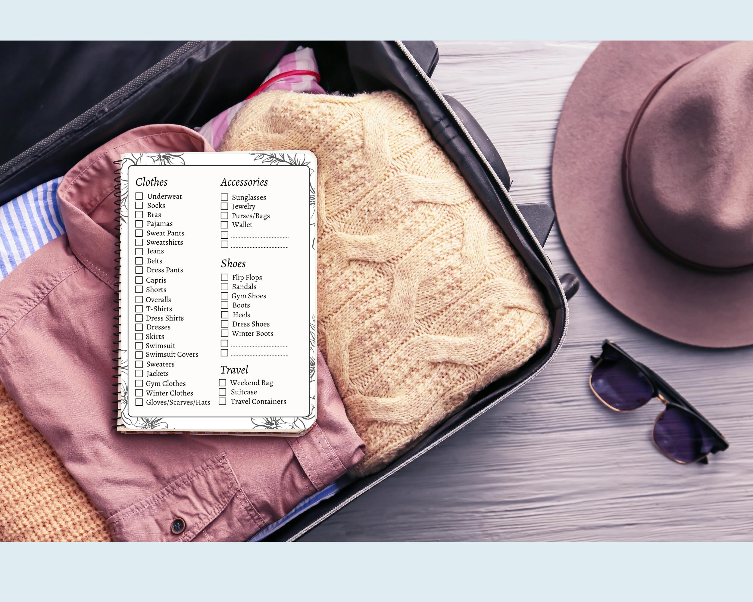 Ultimate College Packing List Printable, Dorm Room Essentials ...