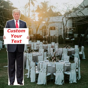 Donald Trump Life Size Cutout - Etsy