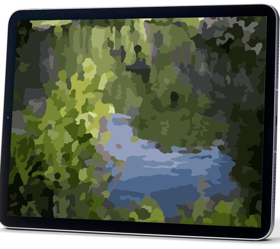 Color by Numbers for Adults Nature Printable Paint by Numbers Digital ...