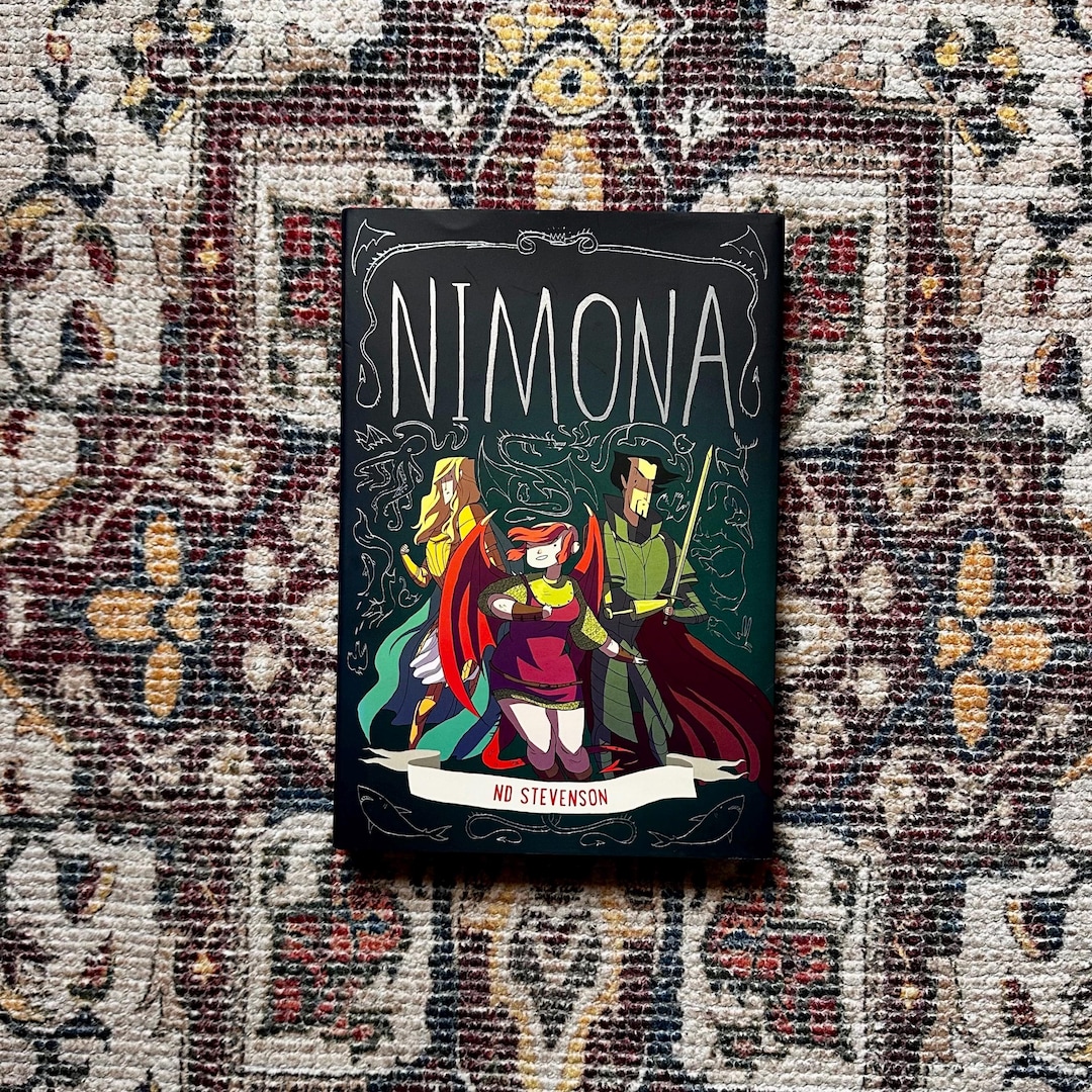 Nimona ND Stevenson Signed First Edition 2015 Illumicrate Exclusive ...