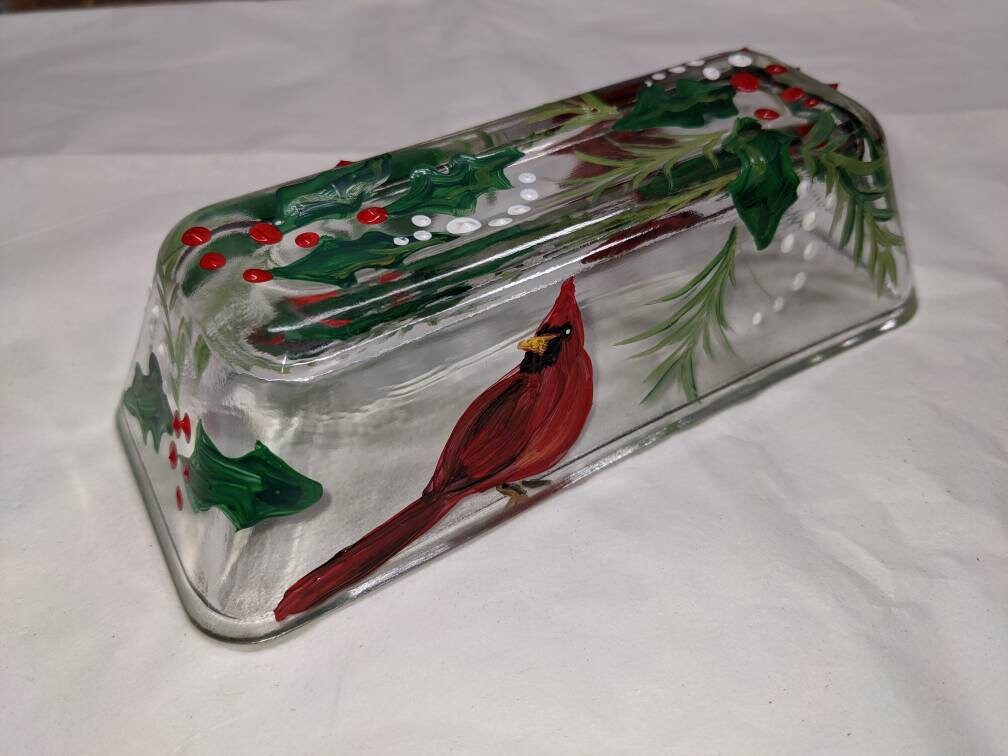 Cardinal Butter Dish - Etsy