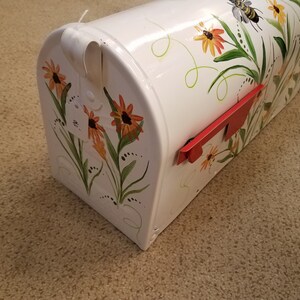 Butterfly and Bumble Bee Hand Painted Mailbox - Etsy