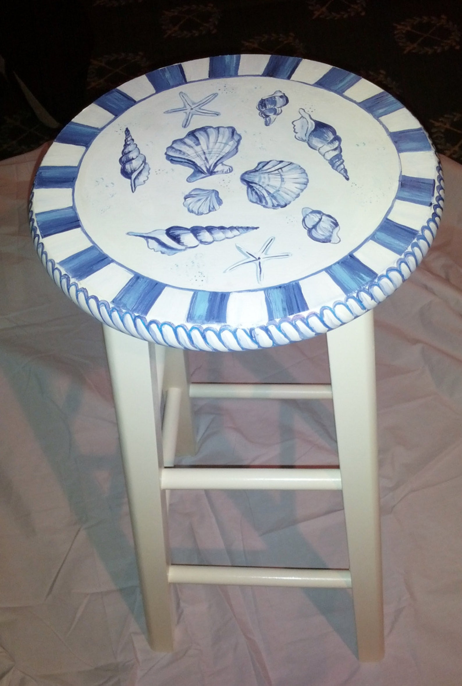 Seashell Design Barstools and Counter Stools - Etsy