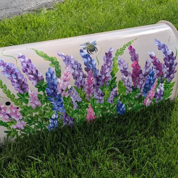 Hand Painted Mailboxes - Etsy