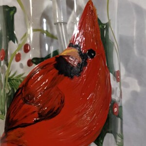 Hand-painted Cardinal Lotion or Soap Pump Bottle Dispenser - Etsy