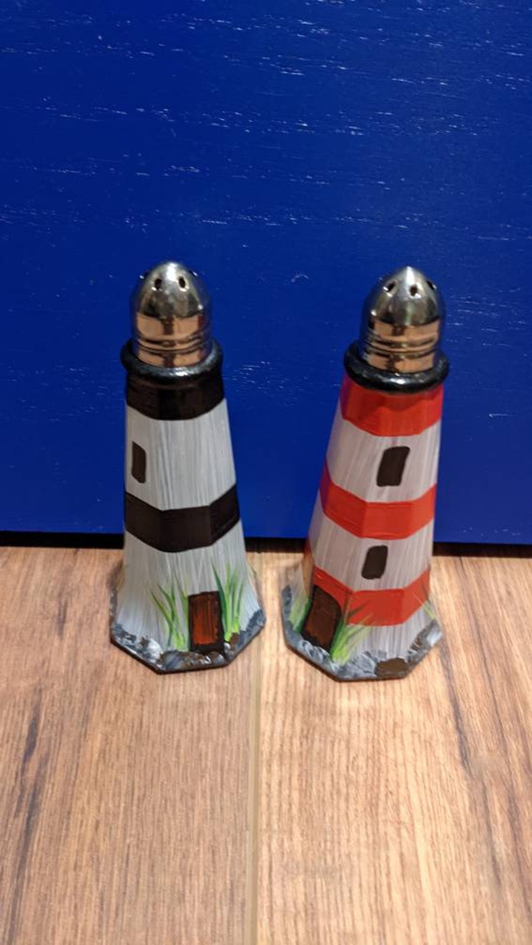 Lighthouse Salt and Pepper Shakers - Etsy