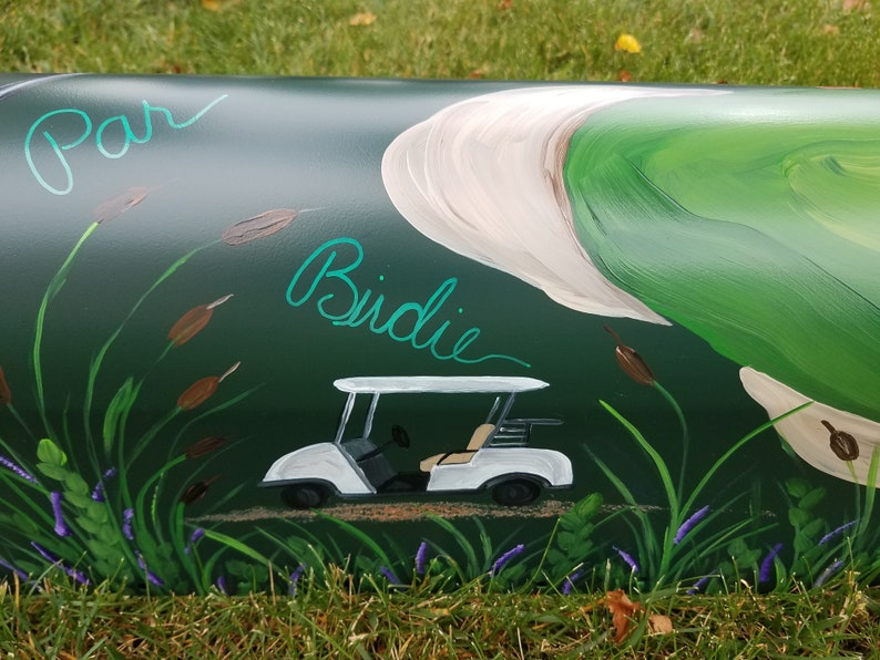 Golf Lovers Mailbox - Etsy