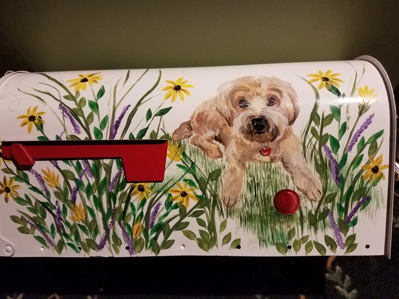 Custom Painted Pet Mailboxes - Etsy
