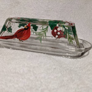 Cardinal Butter Dish - Etsy