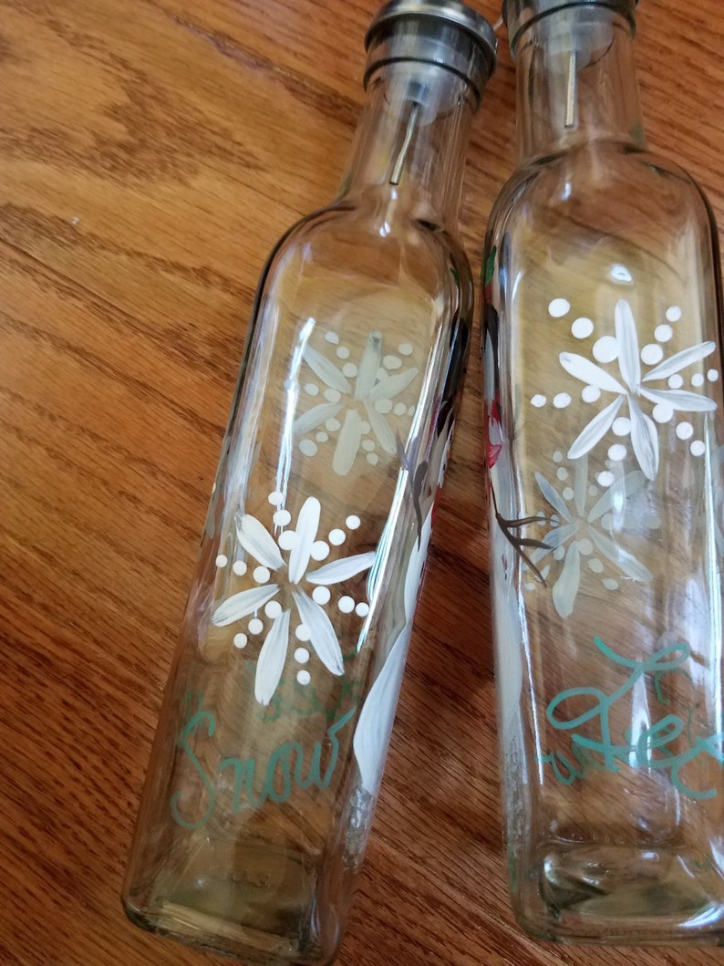 Snowman Oil/lotion Bottle - Etsy