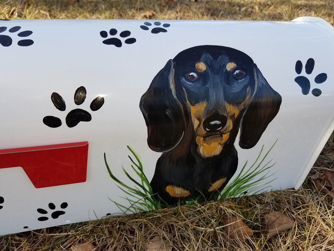 Pet Custom Painted Wallmount Mailbox - Etsy