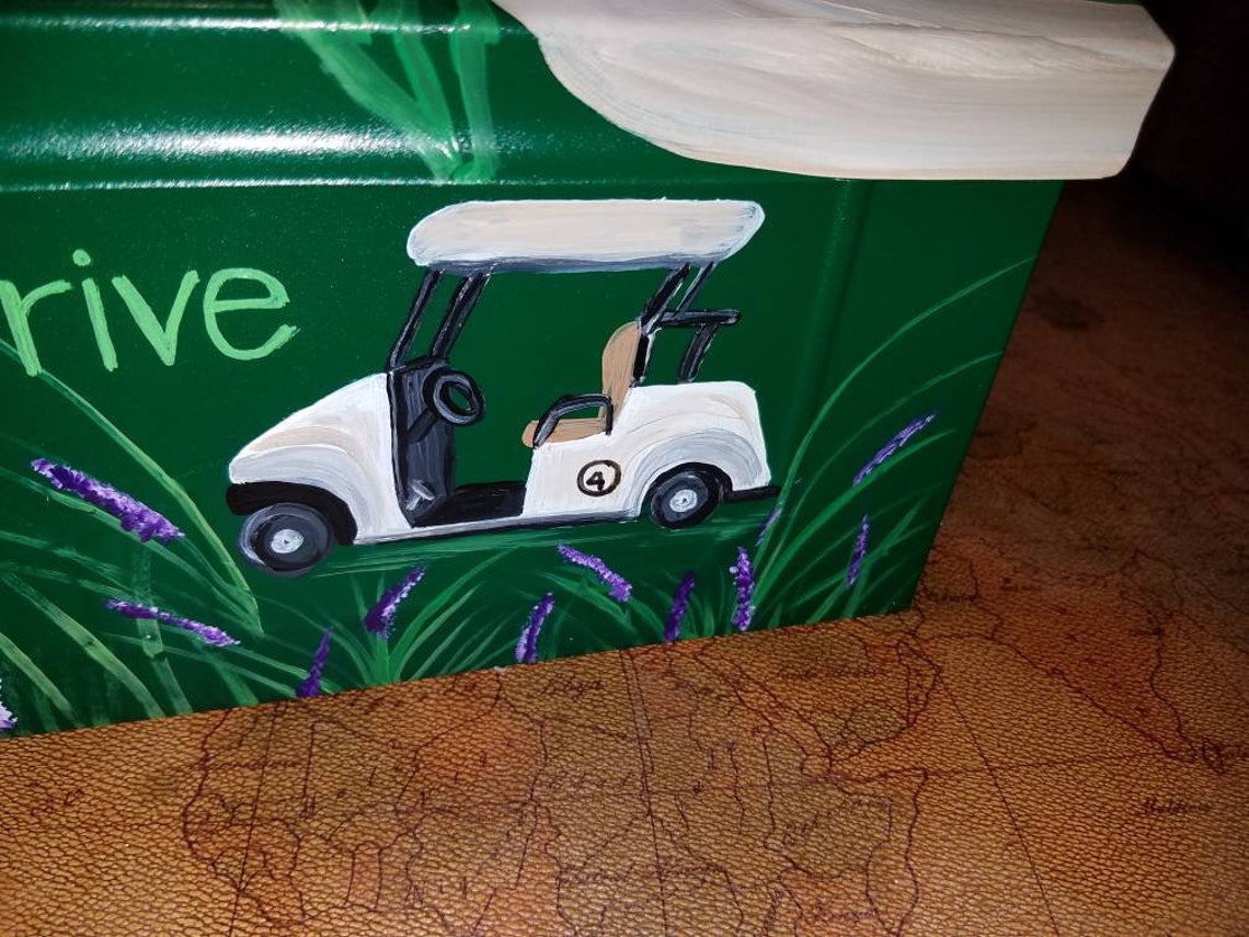 Golf Wallmount Mailbox - Etsy