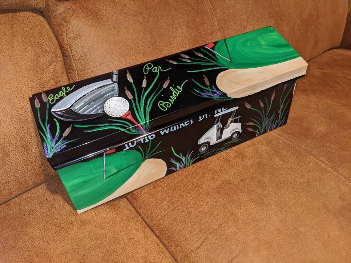 Golf Wallmount Mailbox | Etsy