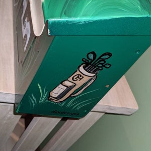 Golf Wallmount Mailbox - Etsy
