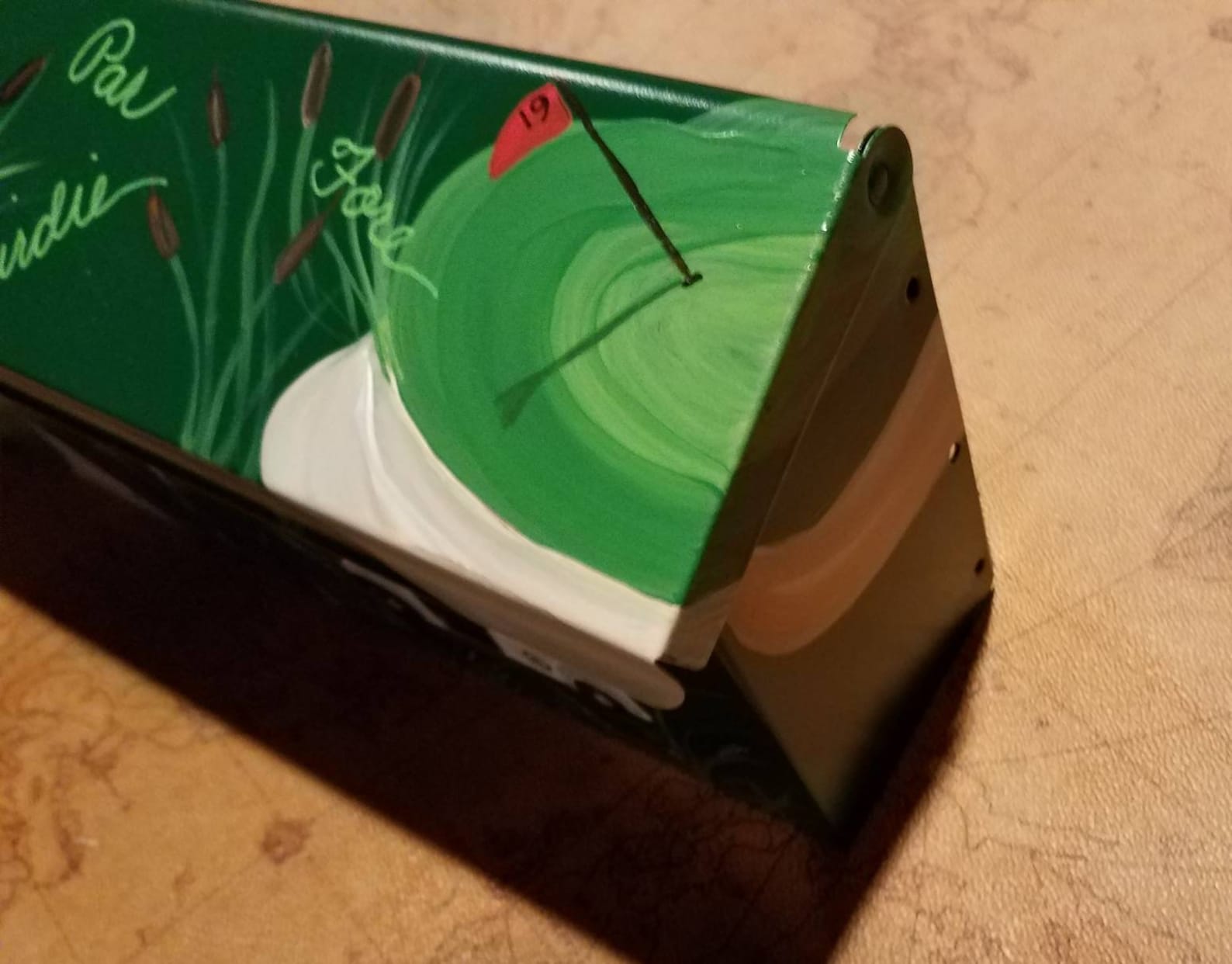 Golf Wallmount Mailbox - Etsy