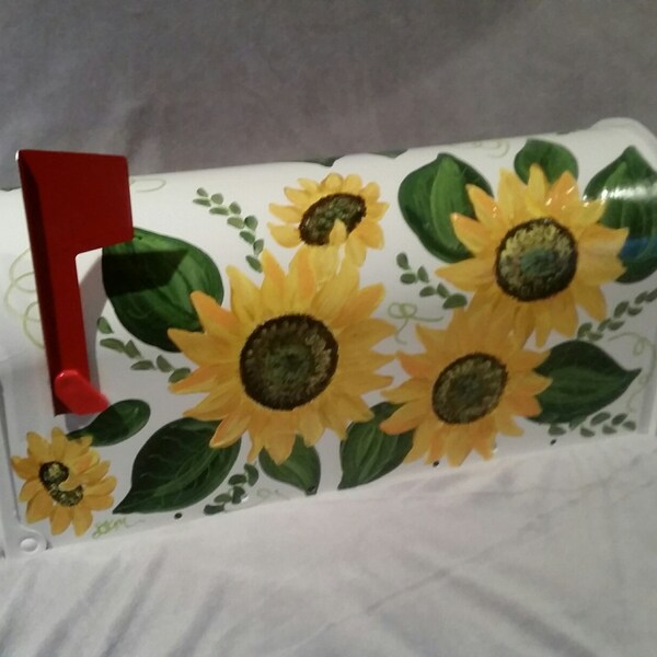 Painted Mailbox - Etsy