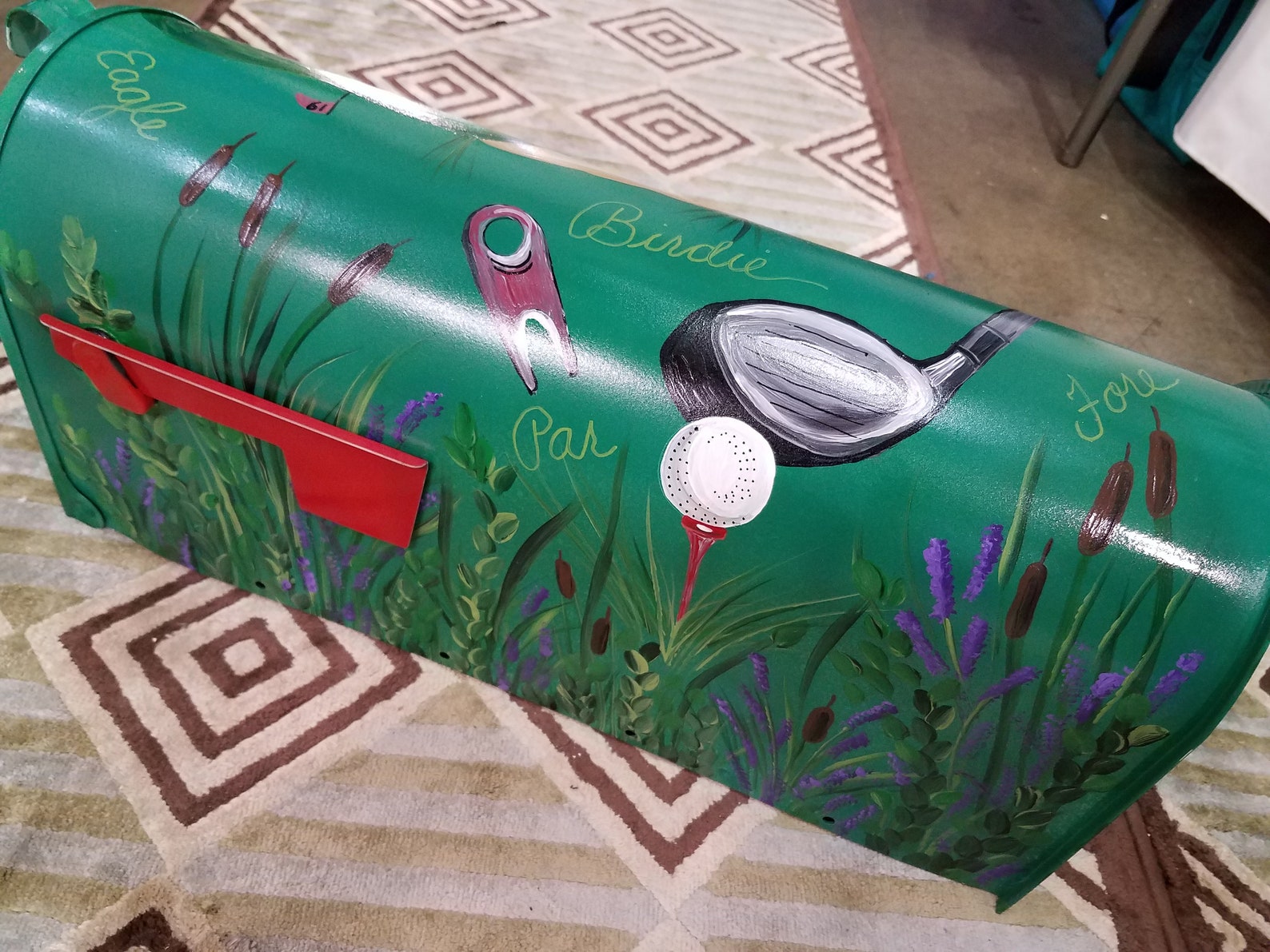 Golf Lovers Mailbox - Etsy