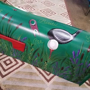 Golf Lovers Mailbox - Etsy