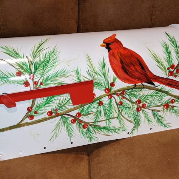 Hand Painted Cardinal - Etsy