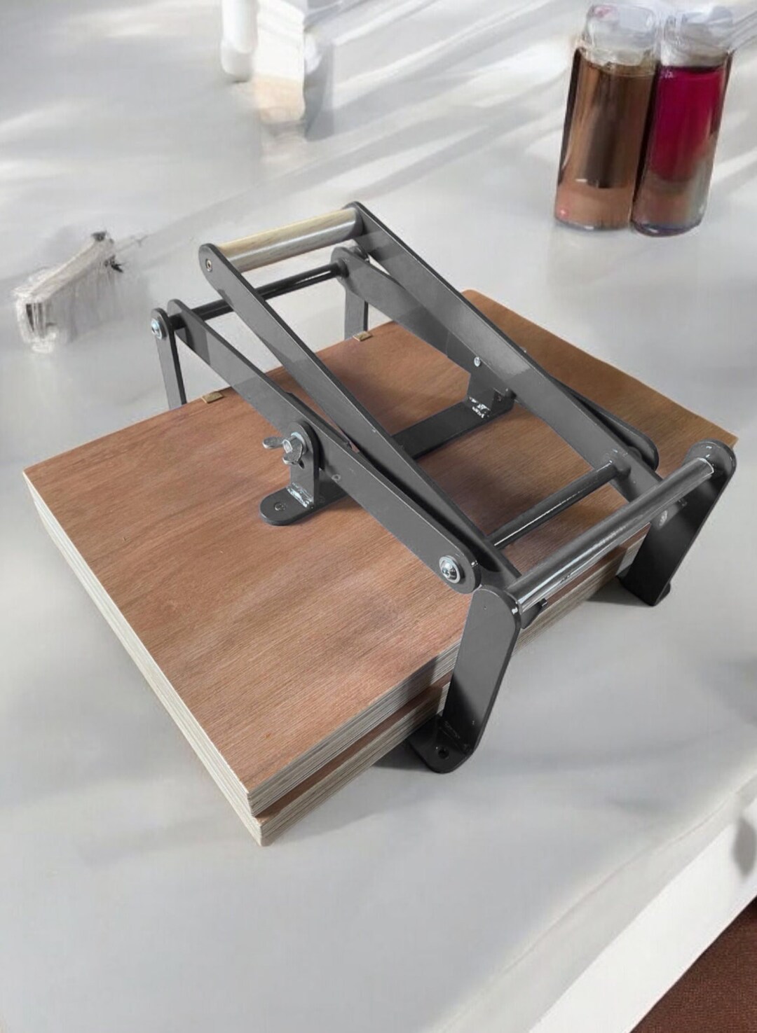 19 Inch. Gray Relief Lino Press, Lever Press, Block Printing Press ...