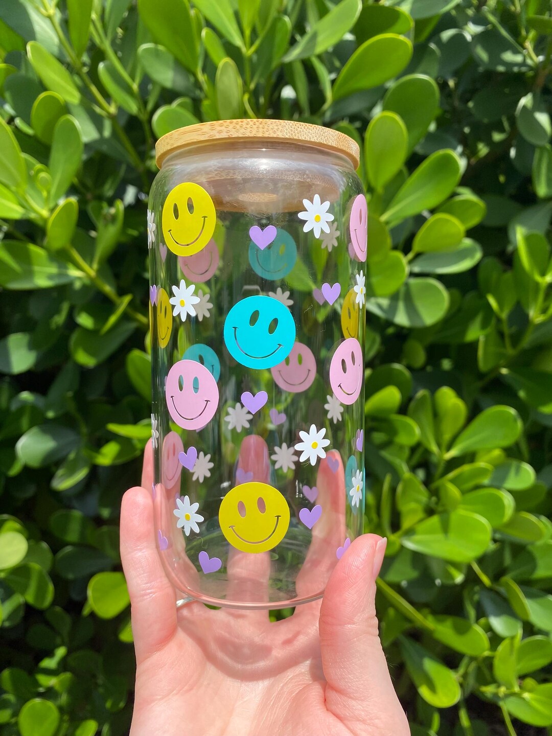 Retro Smiley Face Cup 16 Oz - Etsy