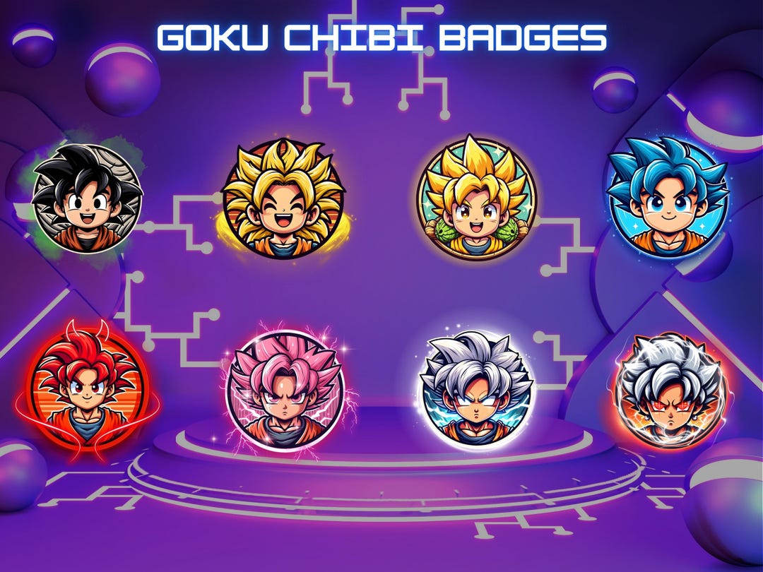 Twitch Channel Points Character Badges Immediate Upload Stream Badges ...