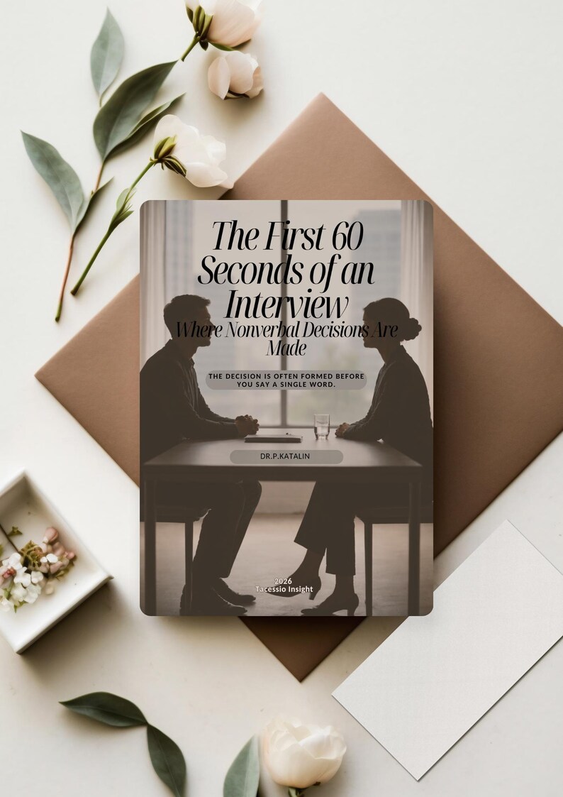 Interview Body Language Guide – the First 60 Seconds & First Impression ...