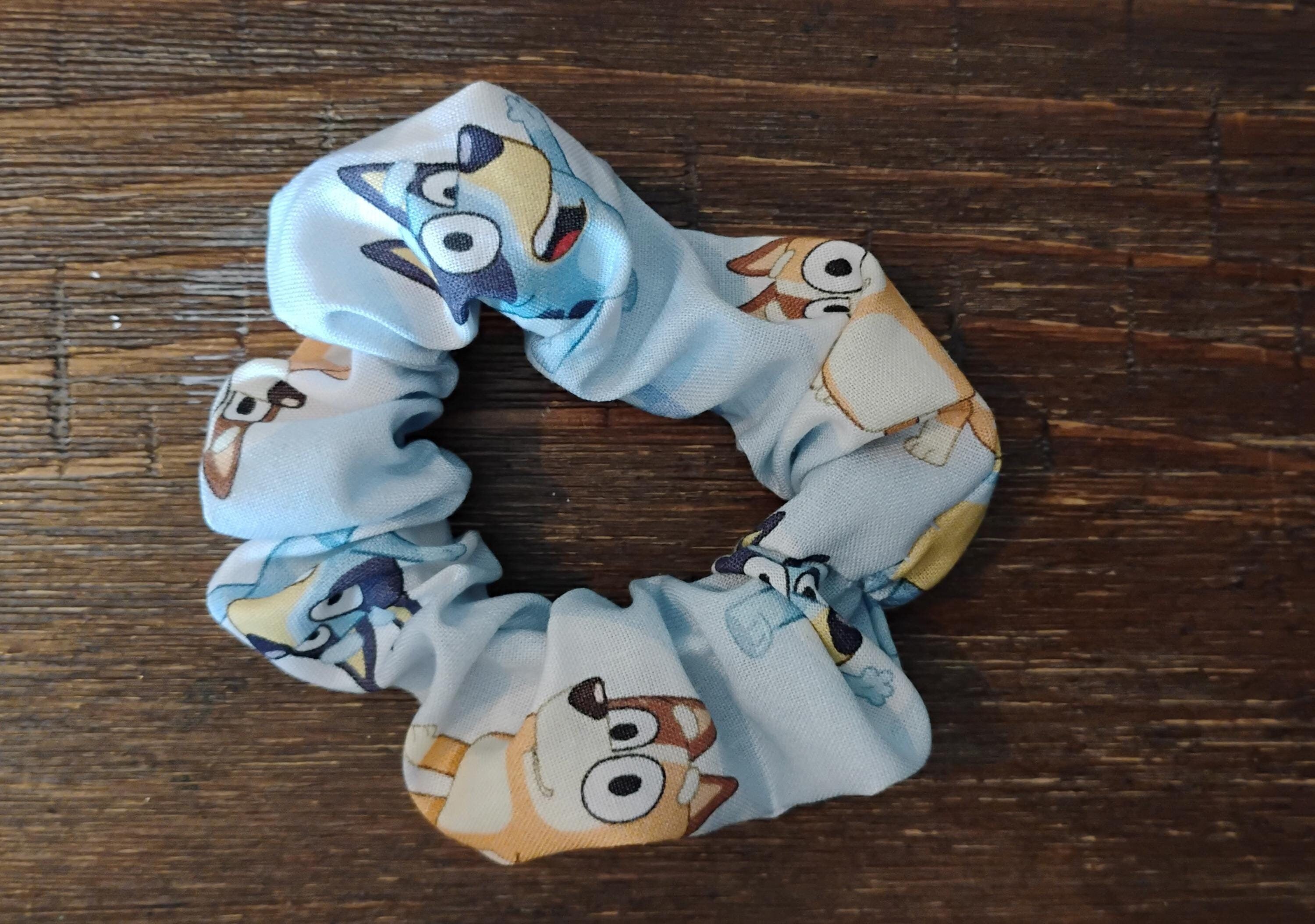 Bluey Scrunchie, Cartoon Scrunchie, Dog Scrunchie, Hair Accessory - Etsy
