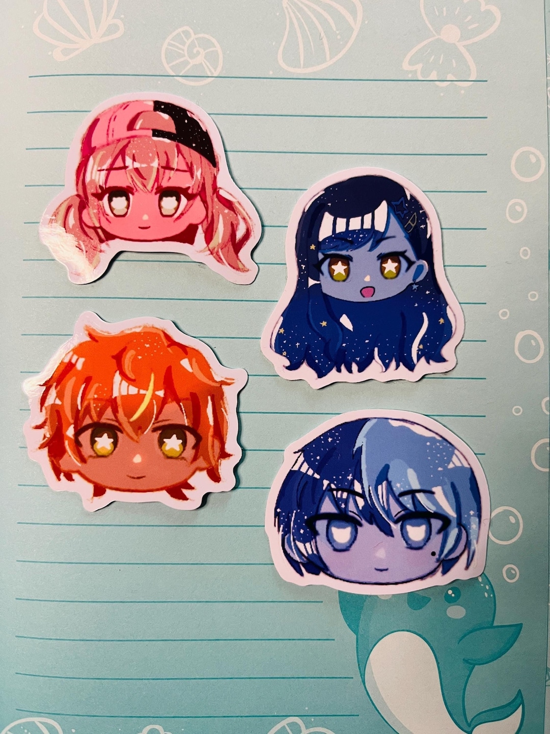 Vivid Bad Squad Acrylic Keychains 2” | PJSK | - Etsy